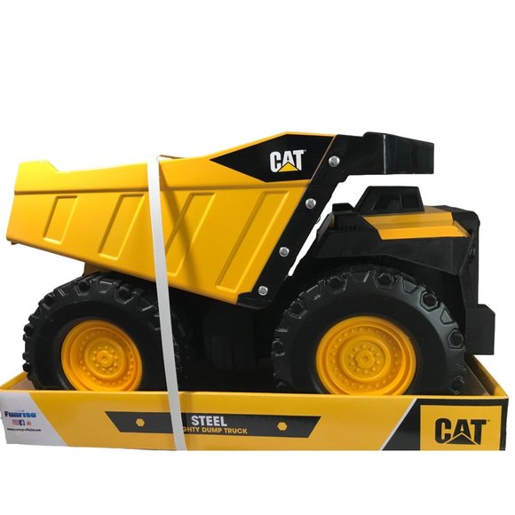 CAT | Toys | Large Cat Steel Mighty Dump Truck Farm Barn Monster Treads ...